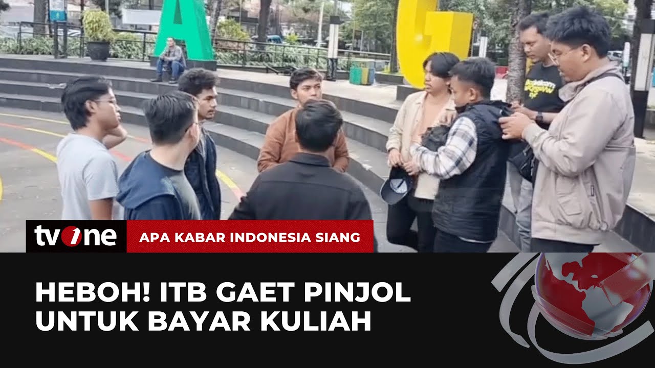 Spanduk Protes Mahasiswa ITB soal Skema Pembayaran UKT Via Pinjol ...