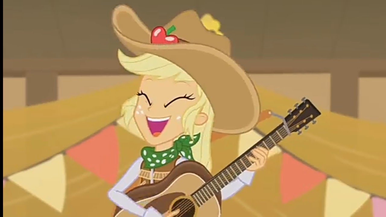 My Little Pony : Equestria Girls -Five to Nine | Apple Jack { Music ...