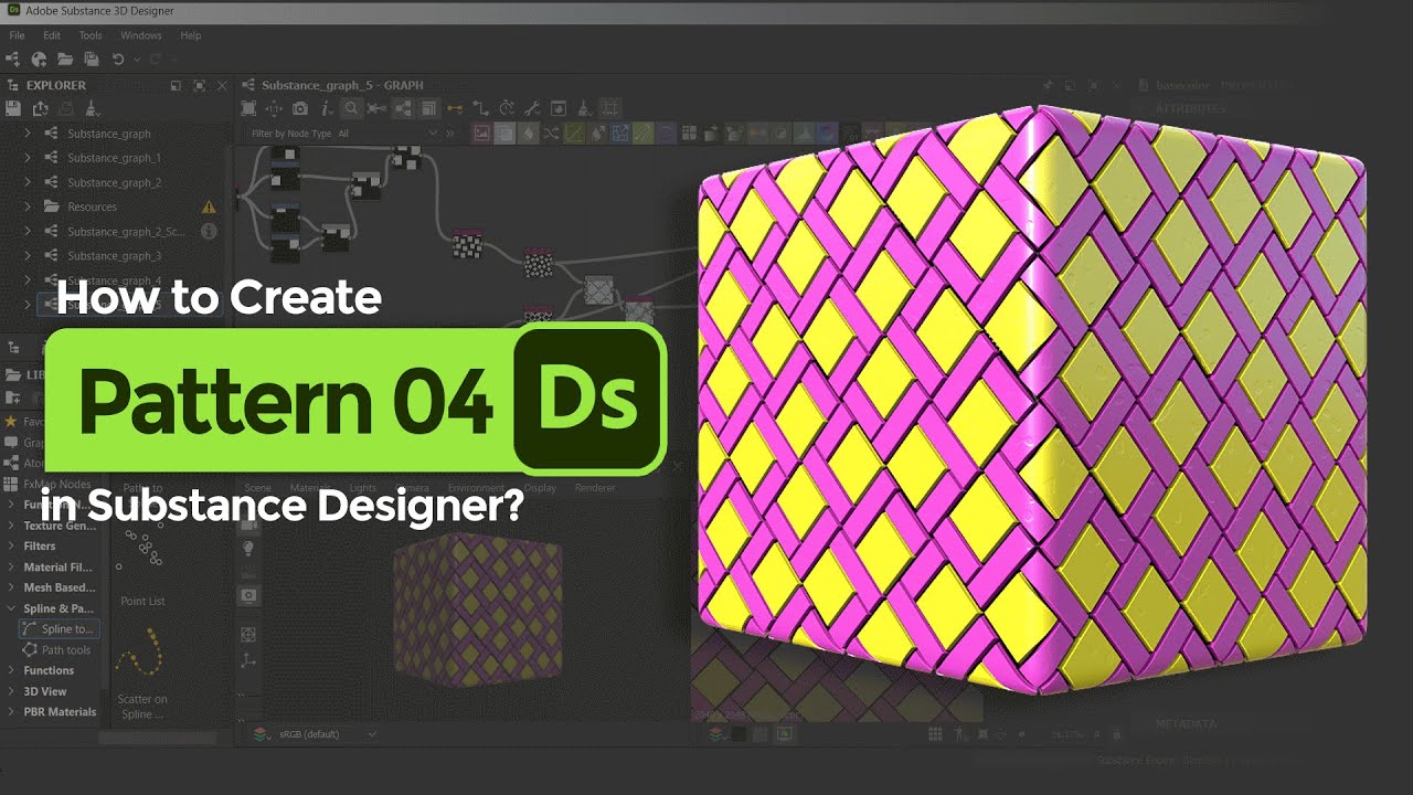 Creating Complex Pattern tutorial in Substance Designer | 04 - YouTube