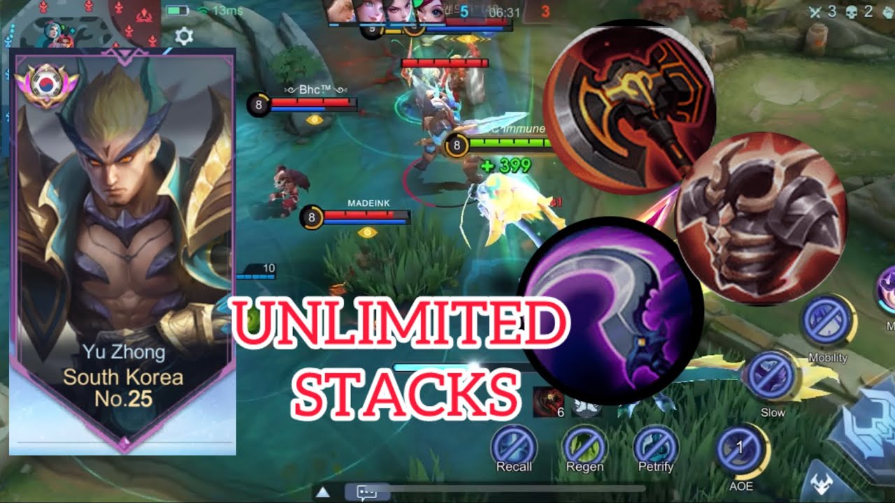 YUZHONG BS XYBORG.YUZHONG TOP GLOBAL EMBLEM:-MLBB - YouTube