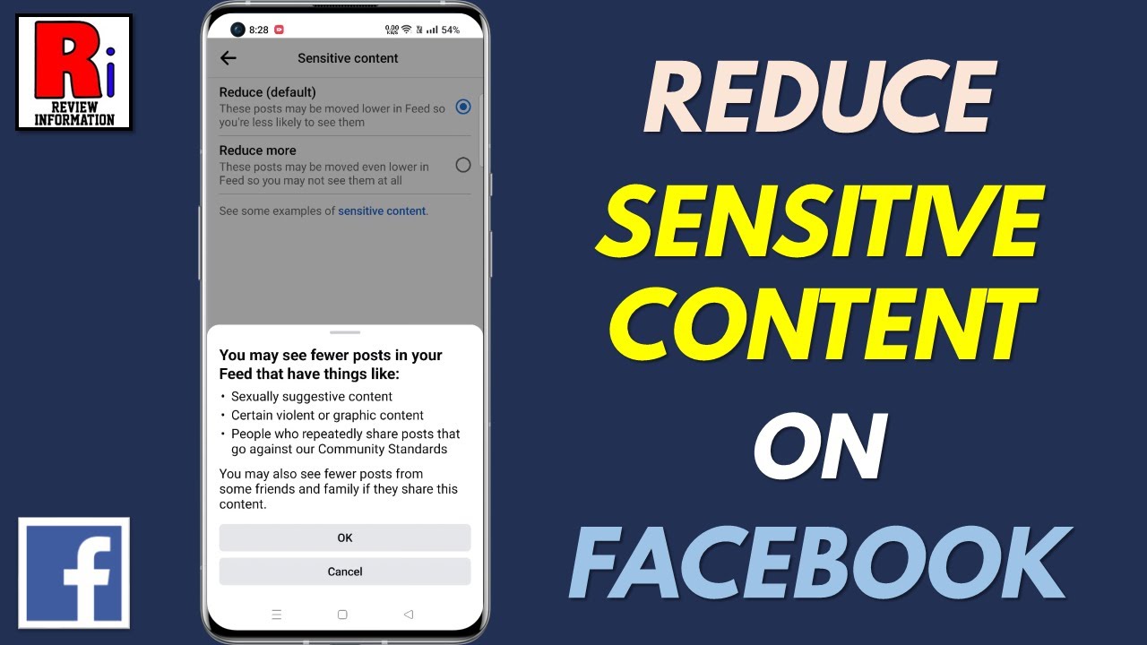 How to Reduce More Sensitive Content on Facebook - YouTube