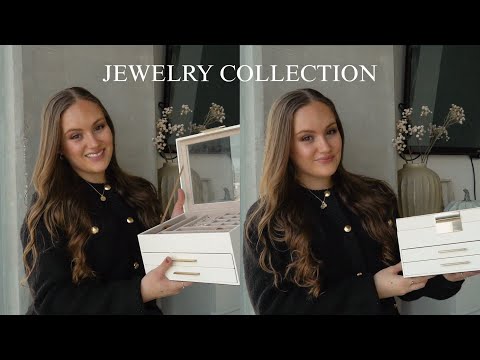 my jewelry collection | jewelry box tour, everyday staple pieces