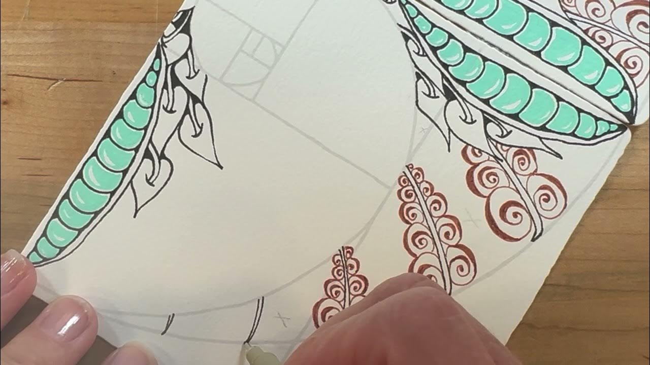 Zentangle Project Pack No. 22 - Day 10, Part 1 (The 12 Days of ...