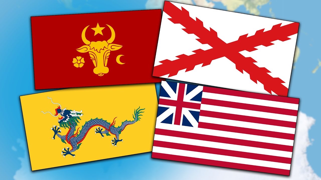 First Flag of Countries / Falling Flags - YouTube