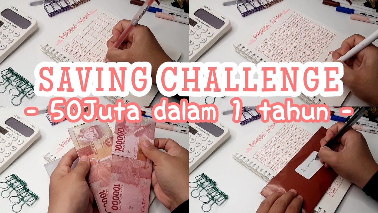 TANTANGAN MENABUNG 50JUTA | Saving challenge - YouTube