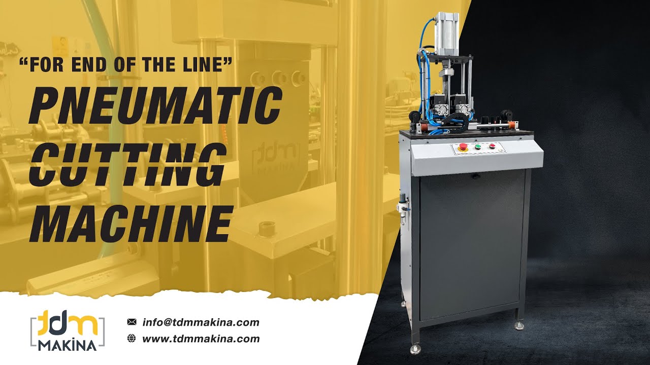 Pneumatic Cutting Machine - For End Of The Line - YouTube