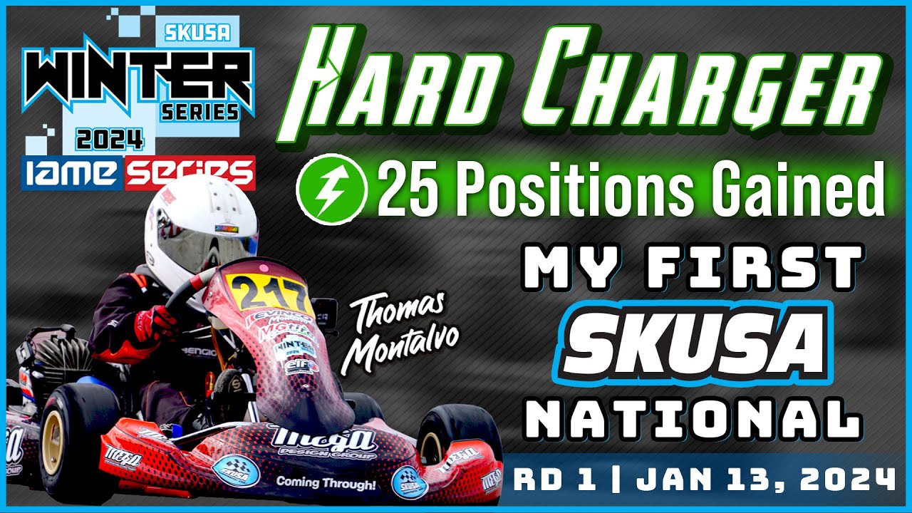 My first SKUSA National race - 44th to 19th in 10 laps!! - YouTube