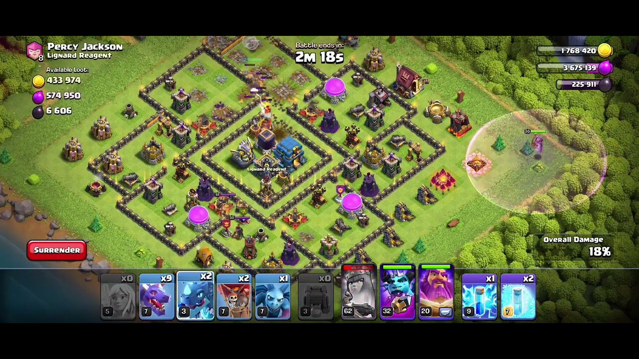 🏆 TH12 Max vs TH12 Normal | Powerful Troops 3-Star Attack Strategy ...
