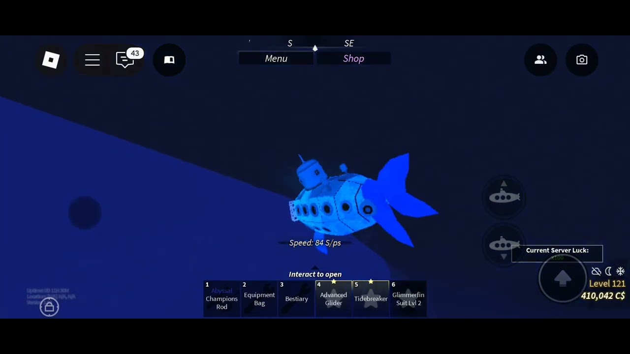 roblox bug in fisch lol - YouTube
