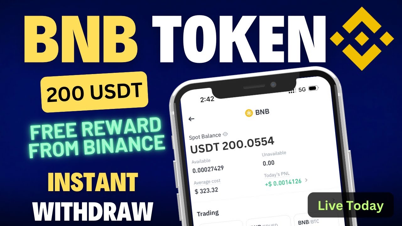 PER ACCOUNT $200 BNB | HOW TO GET FREE BNB IN BINANCE | CRYPTO TRADING ARBITRAGE TODAY - YouTube