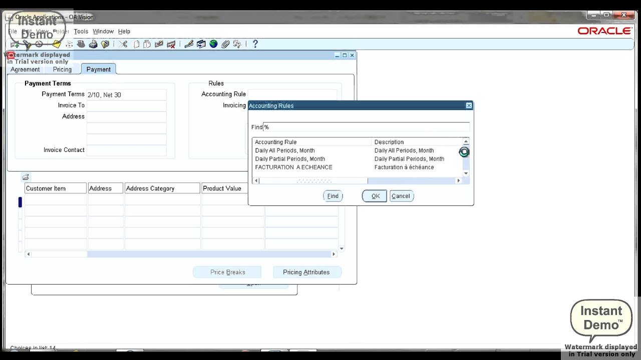 Oracle Pricing (Agreement Pricelist).wmv - YouTube