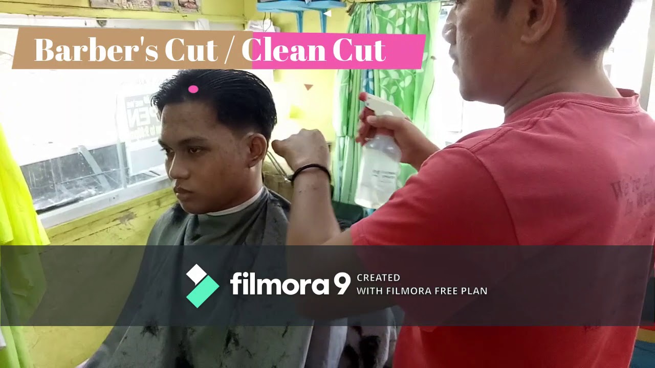 My Haircut @ Uragon Barber Shop | Clean Haircut | Hairstyle | Filmora 9 ...