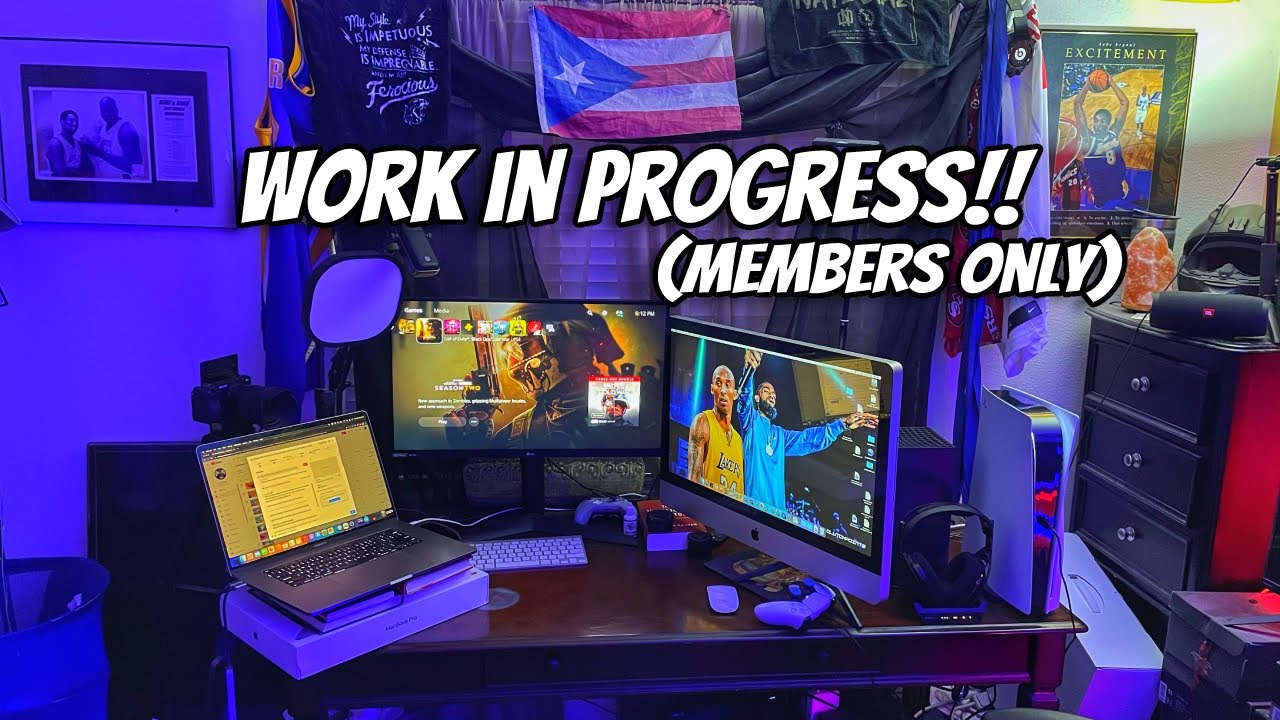 Legendary Stream Setup In Progress! (Behind The Scenes-Members Only ...