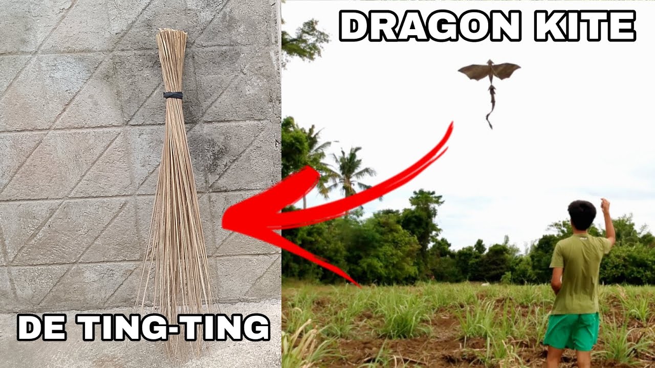HOW TO MAKE DRAGON KITE / PAANO GUMAWA NG DRAGON NA SARANGGOLA ...