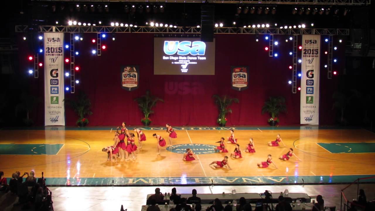 SDSU Dance Team "Go Your Own Way" - USA Nationals 2015 - YouTube