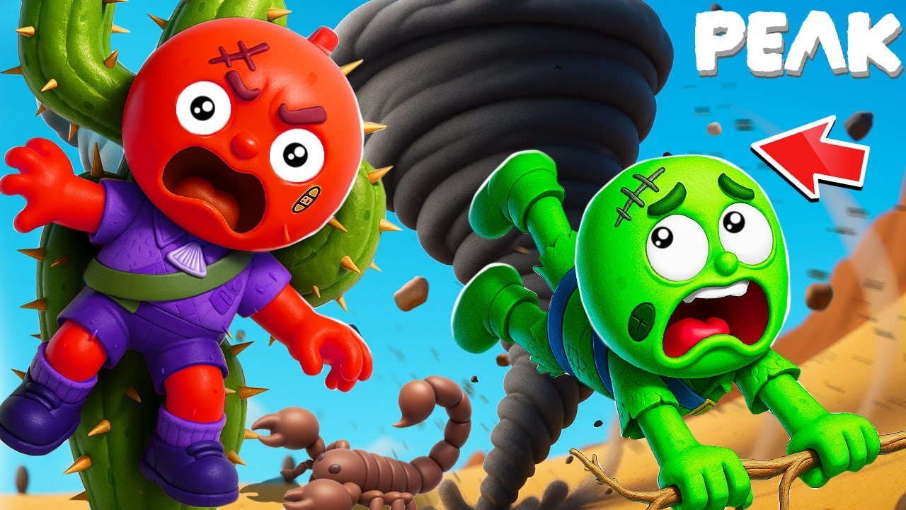 СМЕХ ДО СЛЁЗ! УБЕГИ ОТ ТОРНАДО пока НЕ ПОЗДНО! ОЧЕНЬ ОПАСНАЯ ПУСТЫНЯ ...