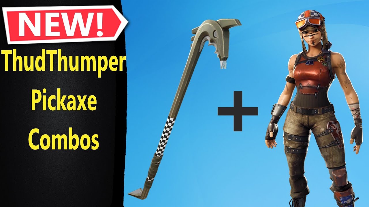 Thudthumper Pickaxe Combos in Fortnite - YouTube