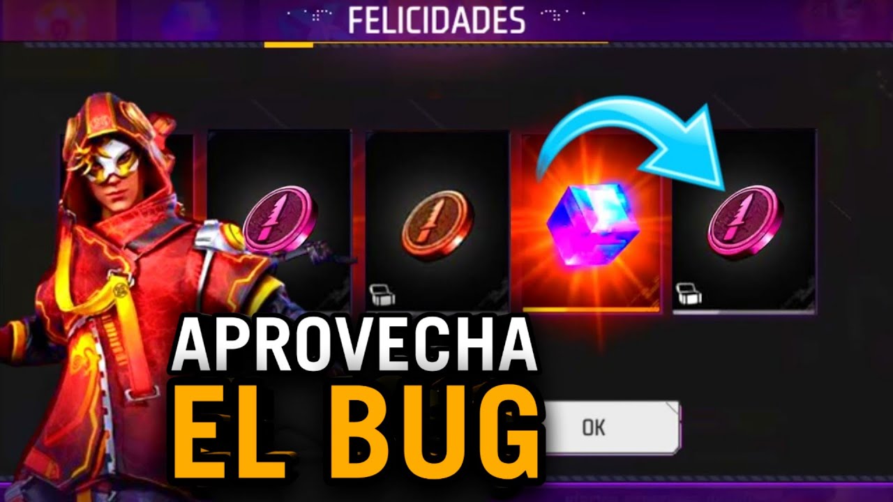 NUEVO BUG! TOKENS MONEJA ROJA RAPIDO INCUBADORA CAMALEÓN EN FREE FIRE 😱 ...