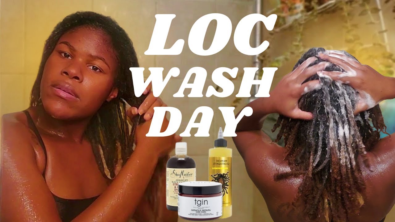 HOW TO WASH LOCS + NO RETWIST // VERY DETAILED + USEFUL TIPS - YouTube