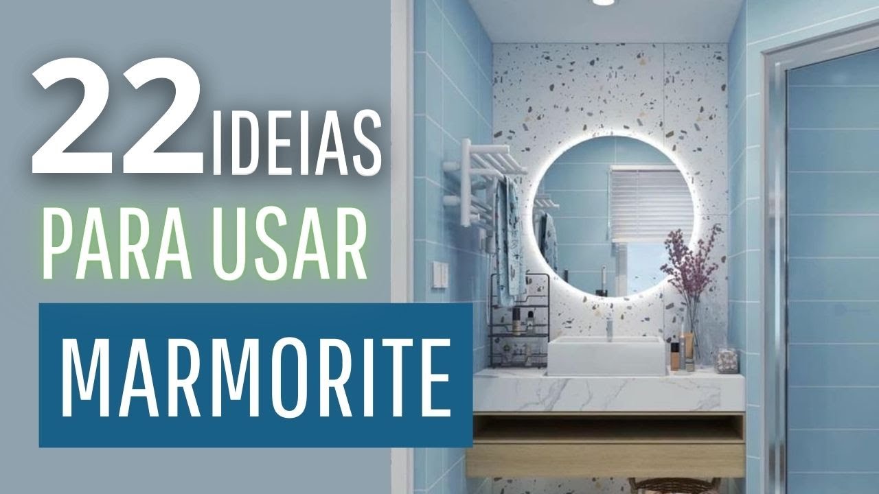 22 IDEIAS PARA USAR MARMORITE (BRILHANTE!) | Onde Usar? Pia, Piso ...