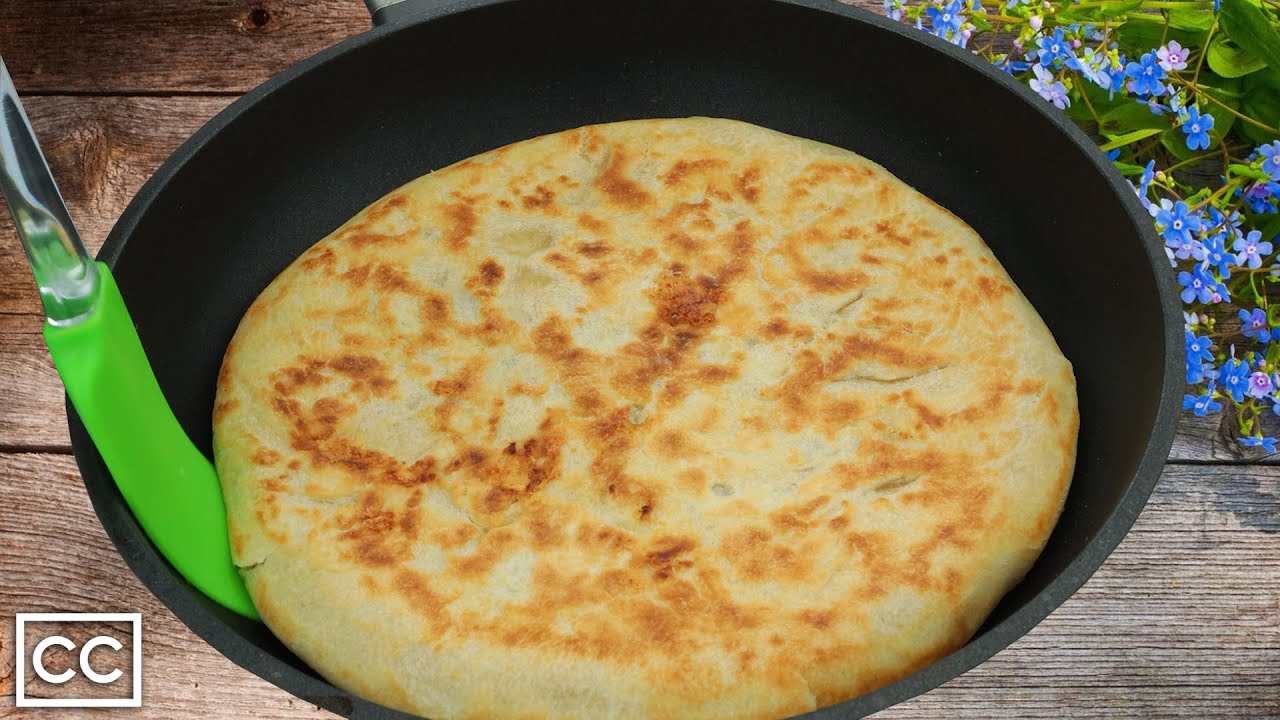 Paine la Tigaie in 10 Minute 😋 Aceasta este cea mai delicioasa paine pe ...