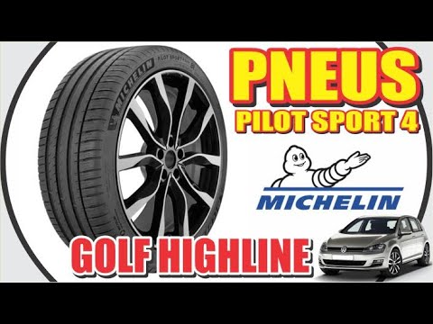 Pneus Michelin Pilot Sport 4 | PS4 | Golf Highline 1.4 TSI - YouTube