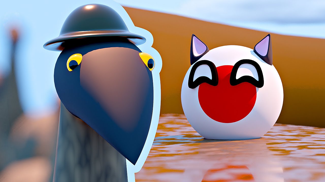 WORLD WAR 2 IN A NUTSHELL | Countryballs Animation - YouTube