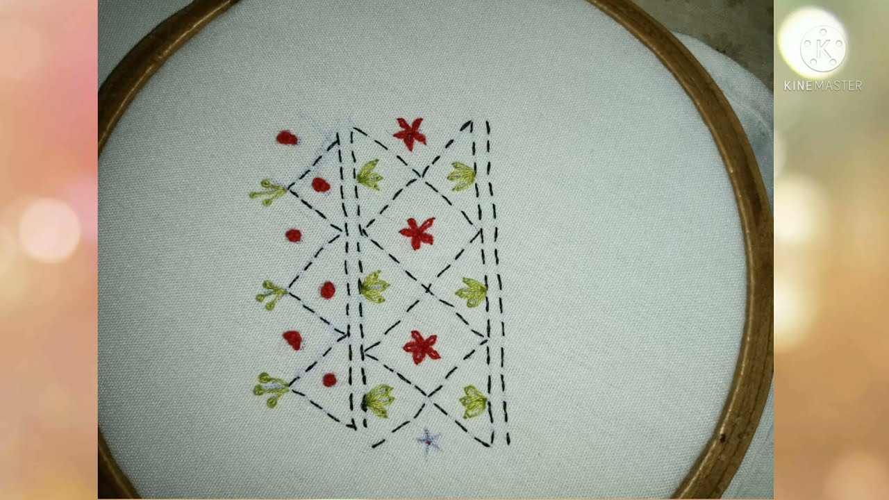 tutorial simple stitch - YouTube