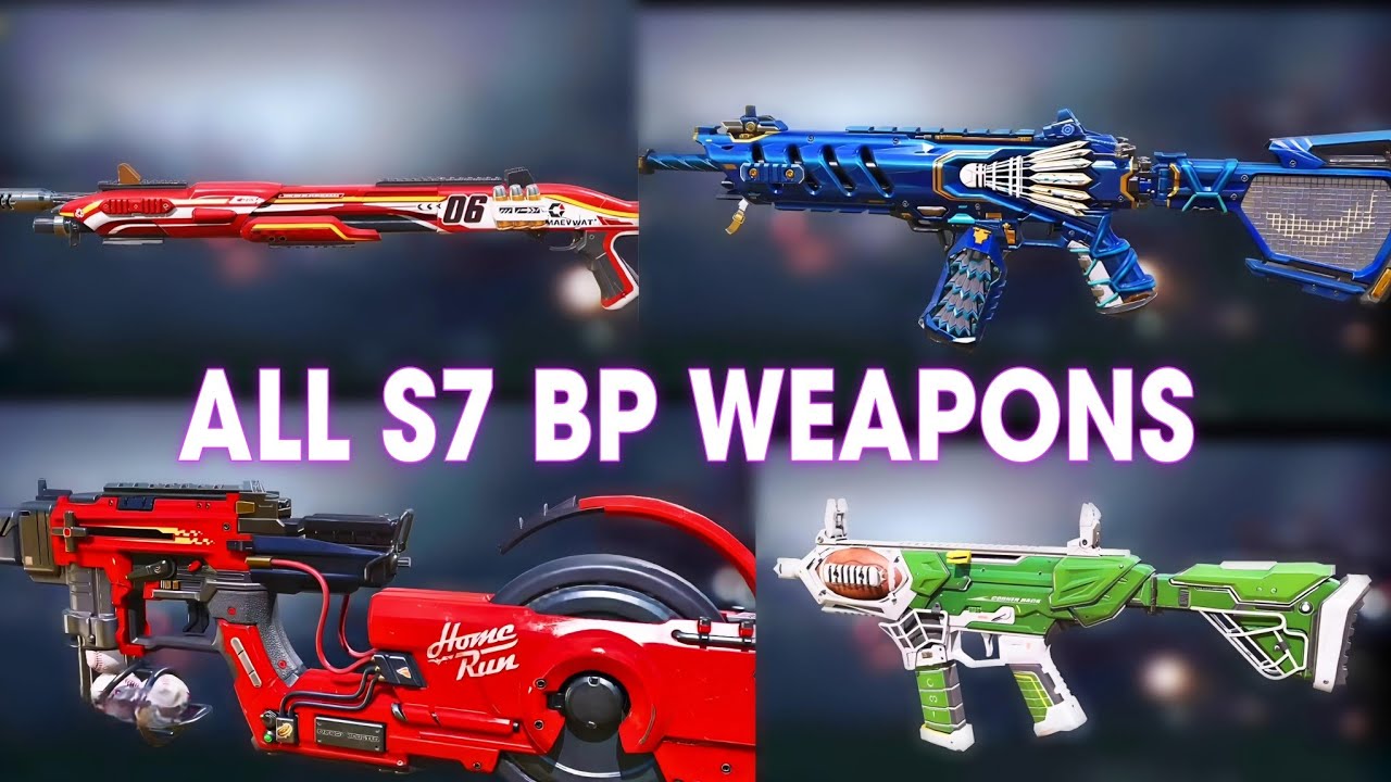 CODM SEASON 7 2024 BATTLE PASS WEAPONS GAMEPLAY | ALL SEASON 7 BATTLE ...