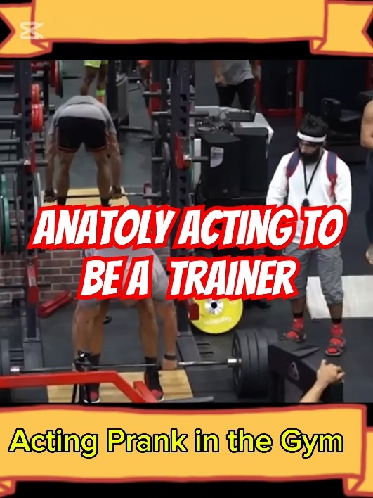 Anatoly acts like a Trainer. Bodybuilders get shocked at his skills ...