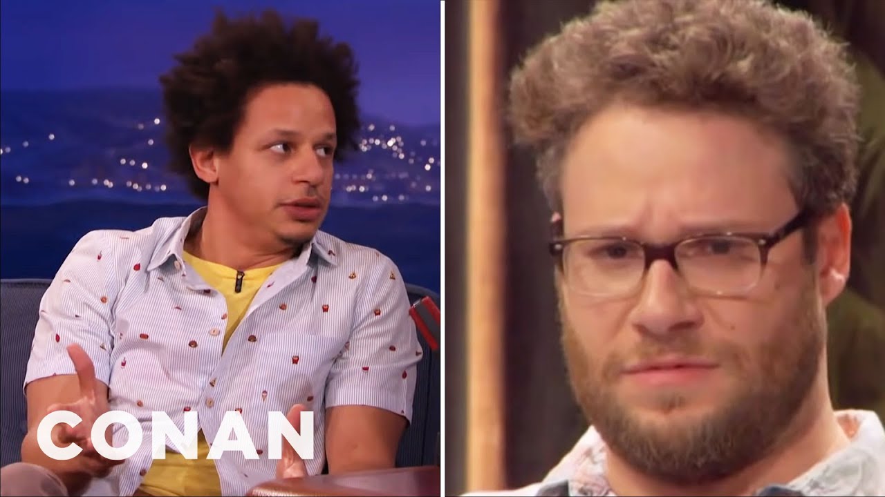 Eric Andre & Conan Prank Call Seth Rogen | CONAN on TBS - YouTube