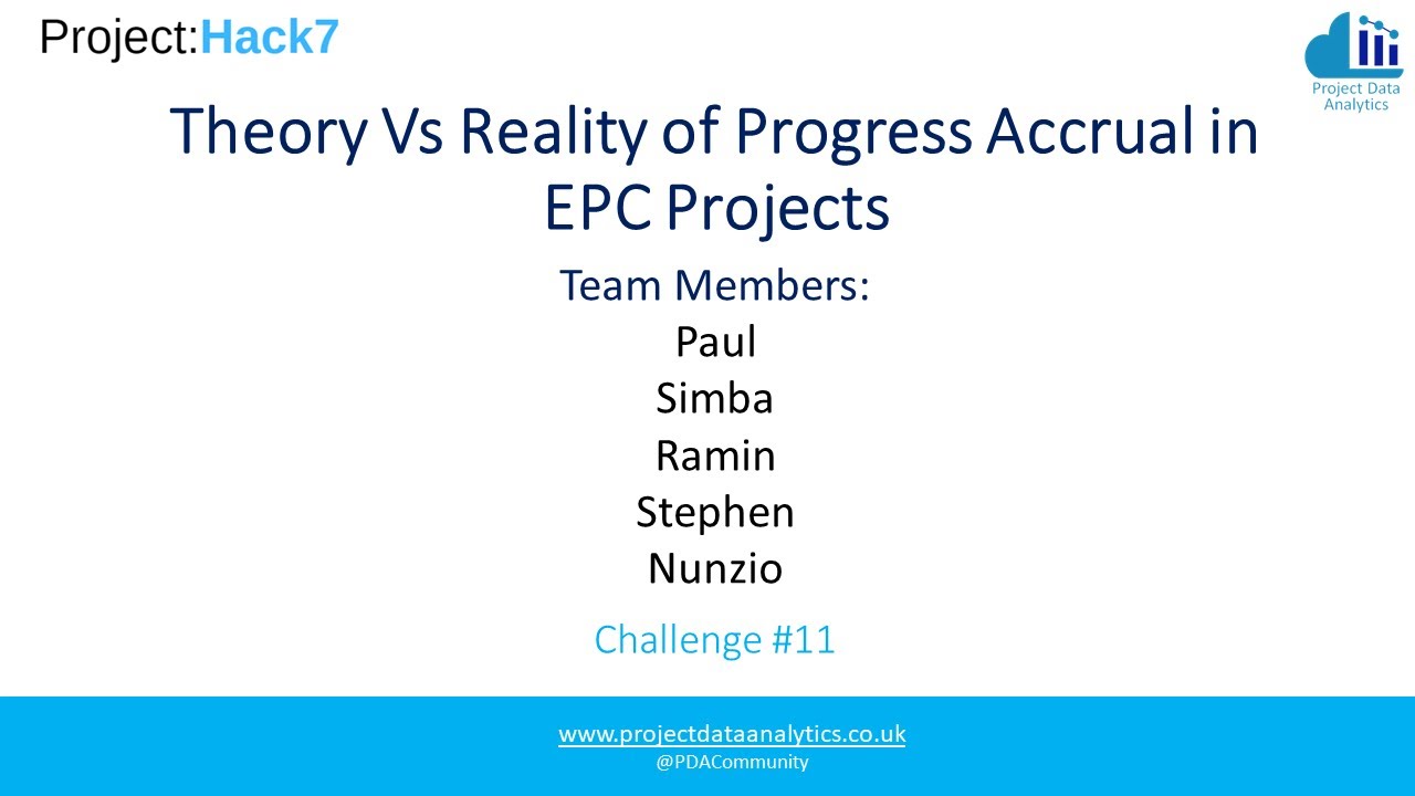 Theory Vs Reality of Progress Accrual in EPC Projects - Challenge 11 ...