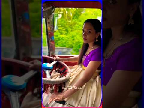 Kerala Private Bus😍Veenaliju😘 Chechi🥰Mass Driving😻#bus #shortsfeed #shorts #brgarage
