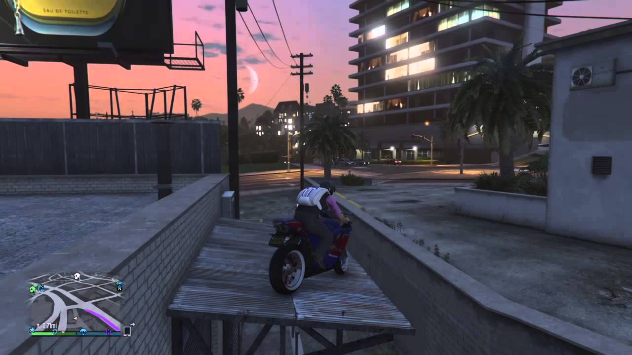 The music makes the mood Gta V online - YouTube