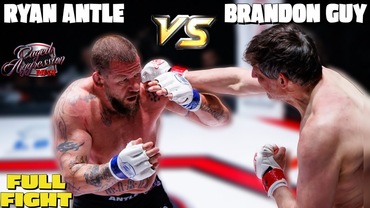 Brandon Guy vs Ryan Antle | Pro Light Heavyweight War at Caged ...