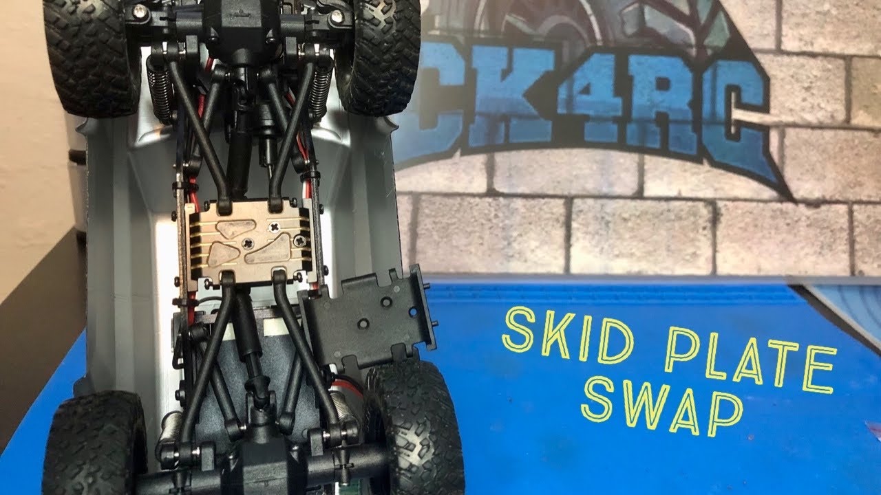 How to: skid plate swap - YouTube
