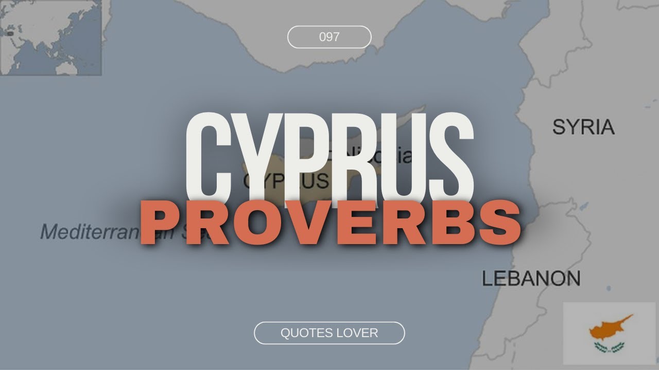 Exploring Wisdom: Unveiling the Proverbs of Cyprus. - YouTube