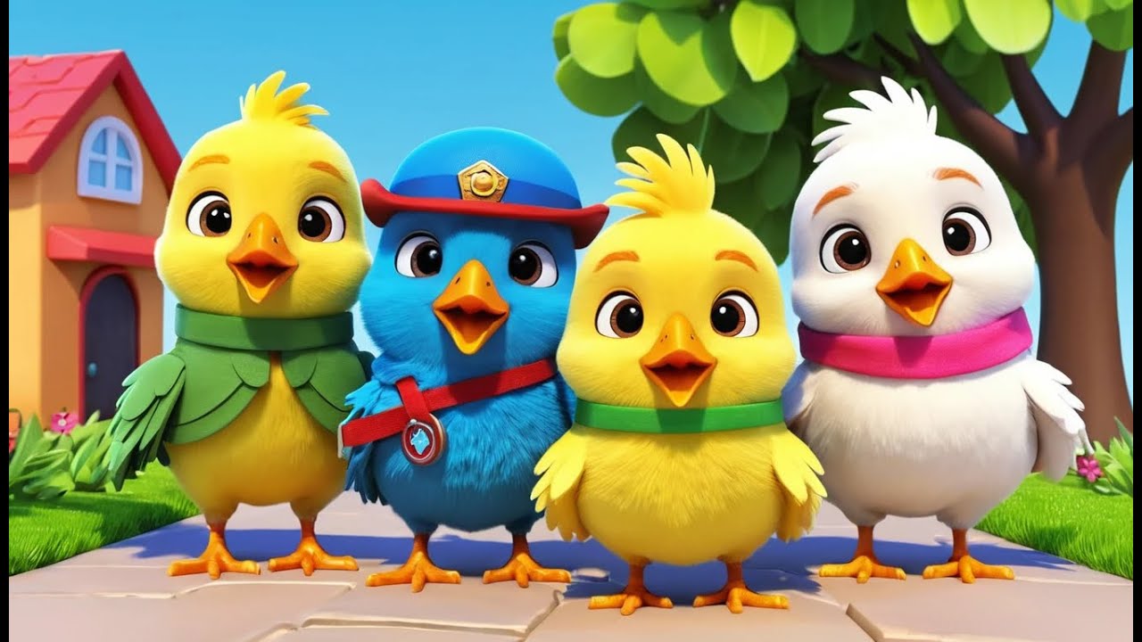Three Little Chicks Become Brave Rescue Heroes | Cute and Fun Kids ...
