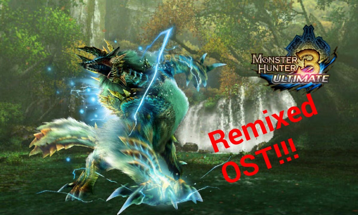 MH3U Special Gameplay : VS Zinogre with remixed OST - YouTube