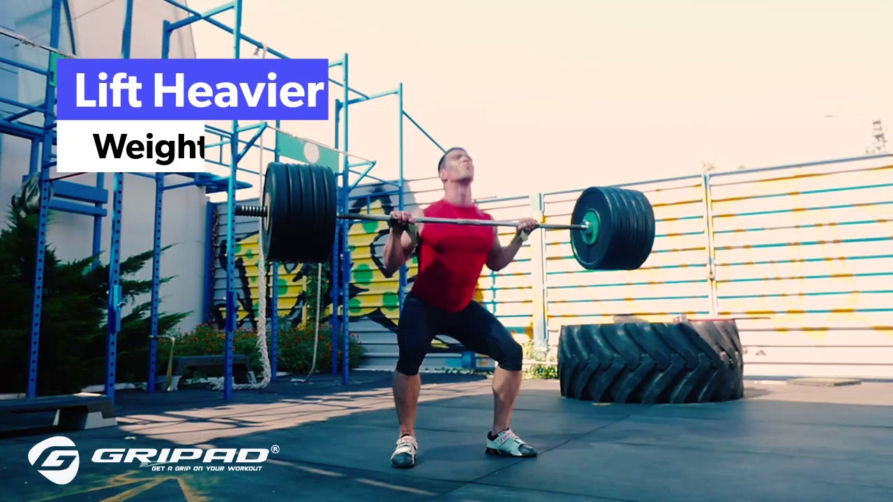 Gripad Weightlifting power straps - YouTube