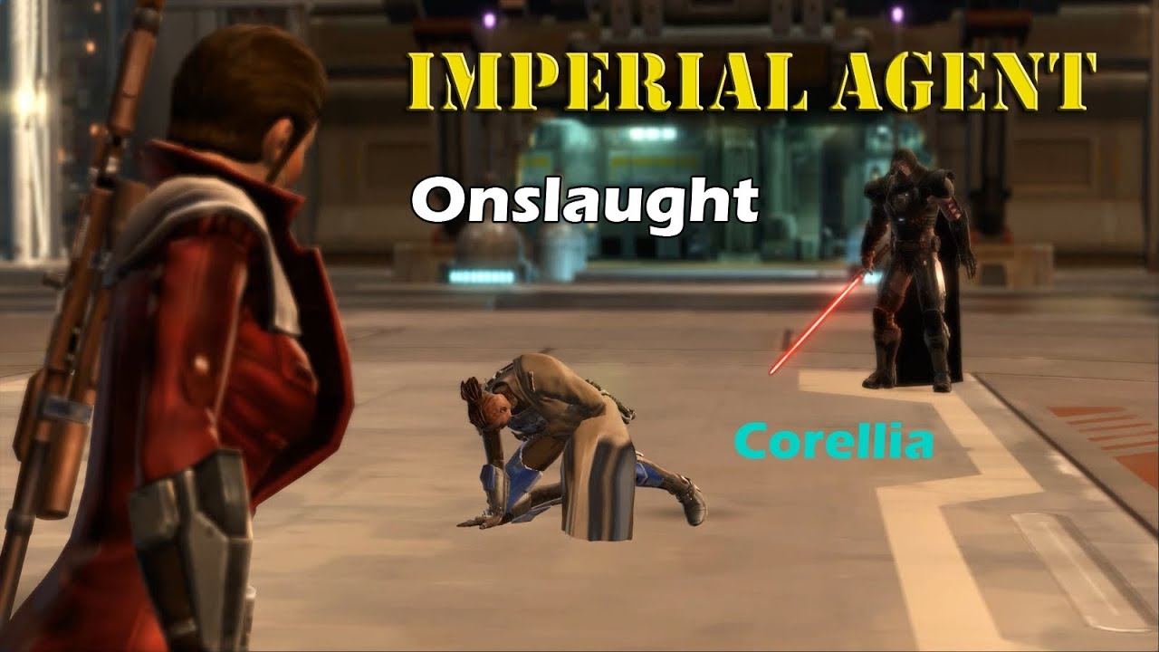 SWTOR: Onslaught. Imperial Agent. Corellia. DS - YouTube
