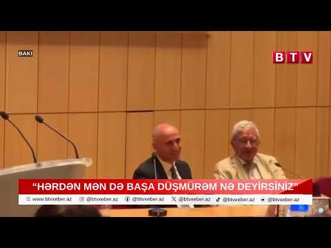 Hafiz Paşayevdən nazirə zarafat: “Hərdən mən də başa düşmürəm nə deyirsiniz” | BTV XƏBƏR 
