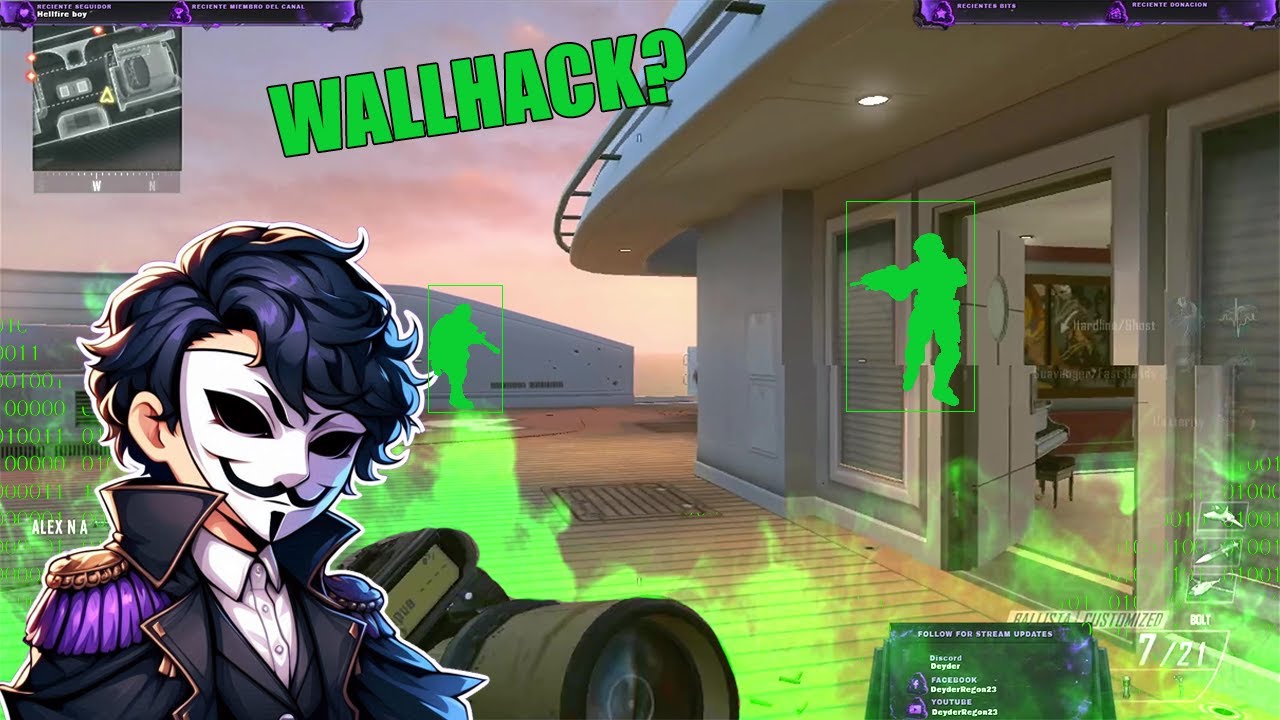 NO ME DESACTIVO EL WALLHACK Y PASA ESTO ☠☠ - YouTube
