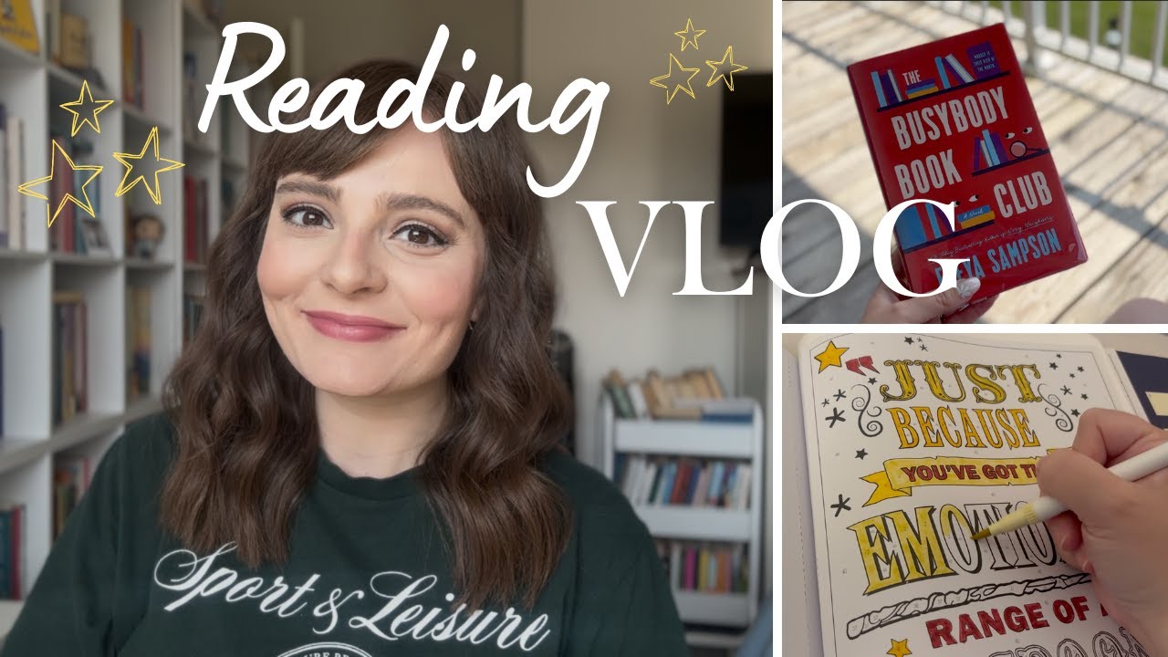 Reading Vlog | finding a new favorite mystery book 🔎 📖 - YouTube