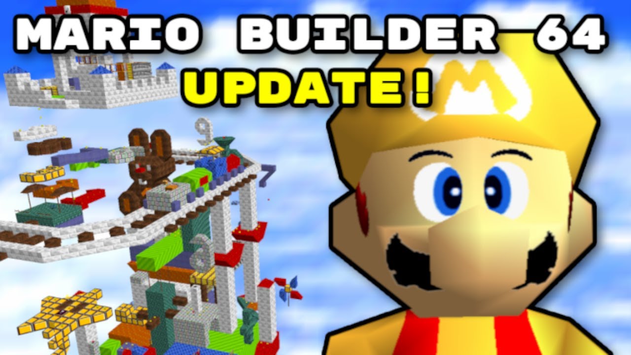 Create your OWN Mario 64 levels! [Mario Builder 64 v1.1 RELEASE] - YouTube