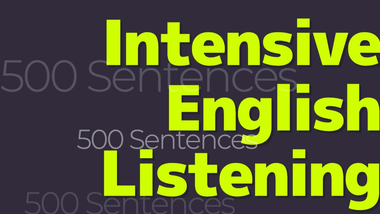 Ultimate English Listening Practice: 500 Core English Sentences ...