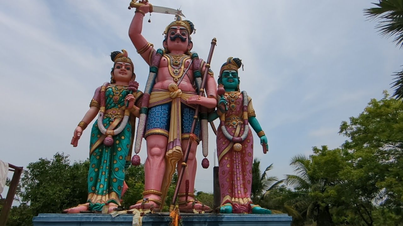 மதுர வீரன் கோவில்/Madhuraveran Temple Okkur Madagupatti ...