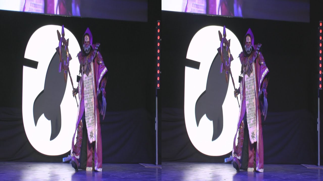 (3D) Cosplay based on game Warhammer /comic con Starcon 2019/ - YouTube