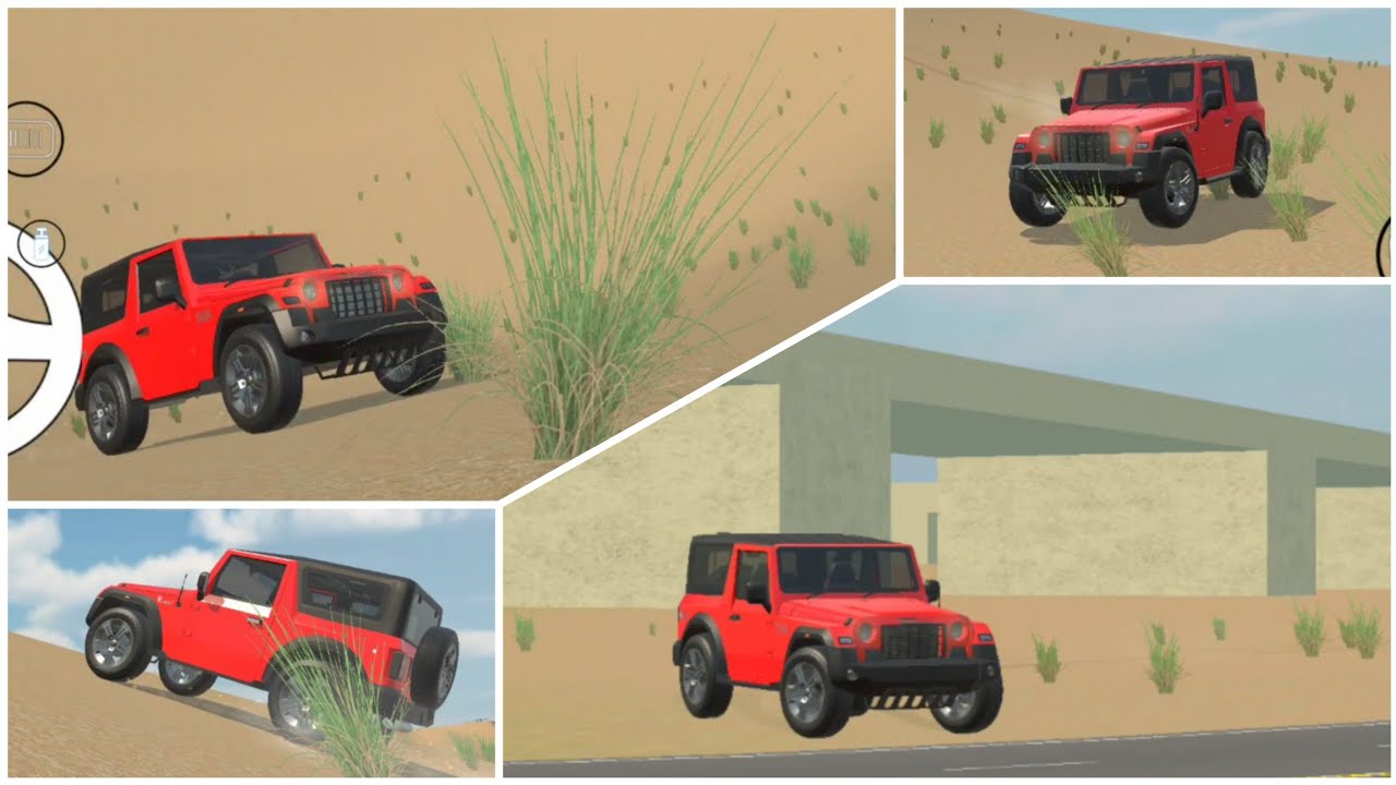 Thaar 4wd off-roading Indian Vehicles simulator 3D farming mod gameplay ...