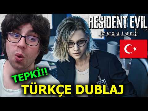 RESIDENT EVIL 9 REQUIEM TÜRKÇE DUBLAJ YAPILIYOR! (TEPKİ)